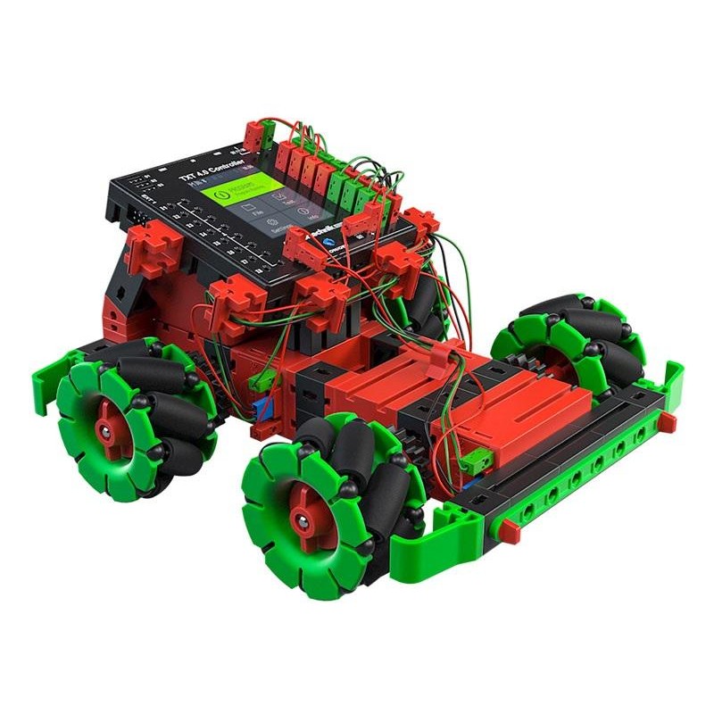 FISCHERTECHNIK ROBOTICS HIGHTECH - vehículos equipados con numerosos ...