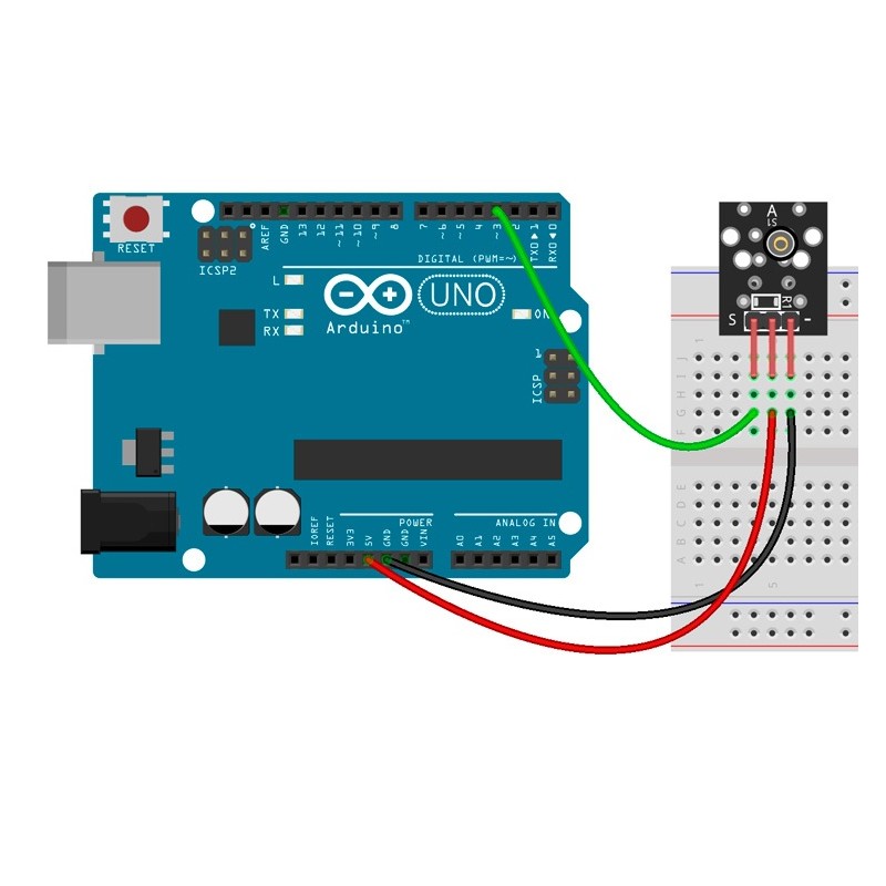 Sensor Vibración Módulo KY-002 | Módulos para Arduino