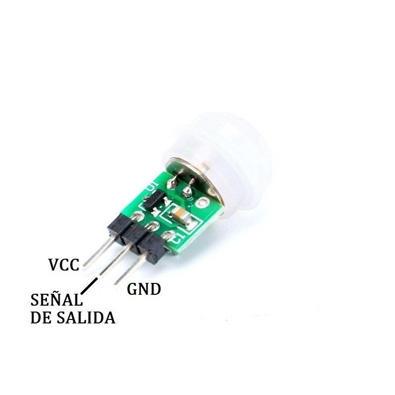 Mini sensor de movimiento Humano Infrarrojo Módulo PIR AM312